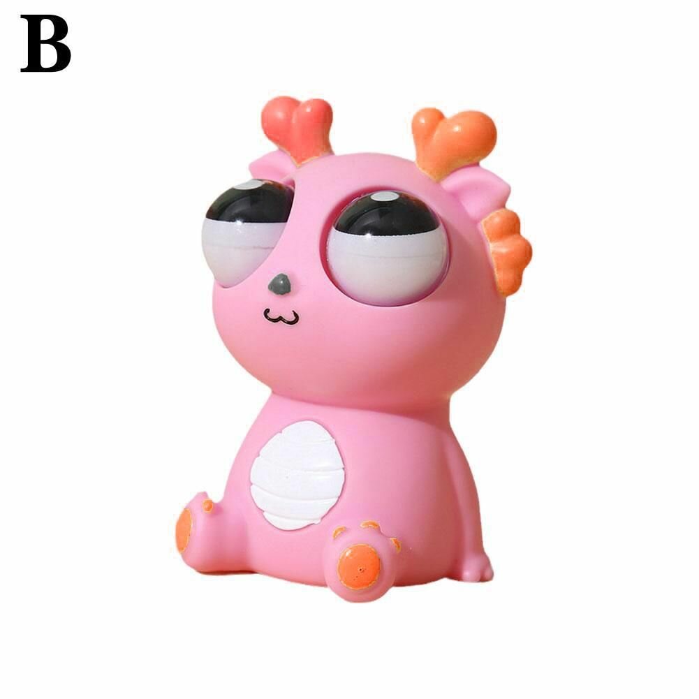 Сквиш. Дракончик Антистресс игрушка с выпученными глазами. Символ 2024 года.