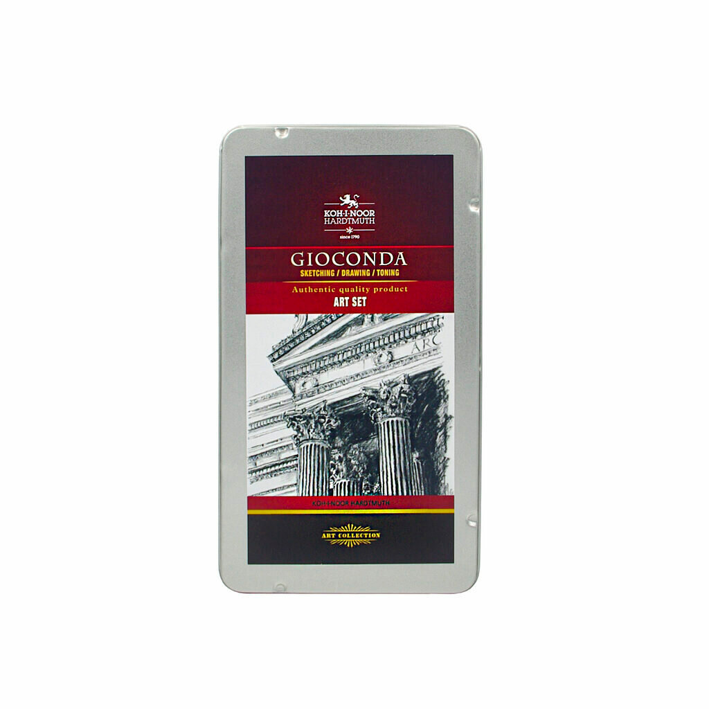 Набор художника Koh-I-Noor Gioconda 10 предметов, профессиональный, жесть