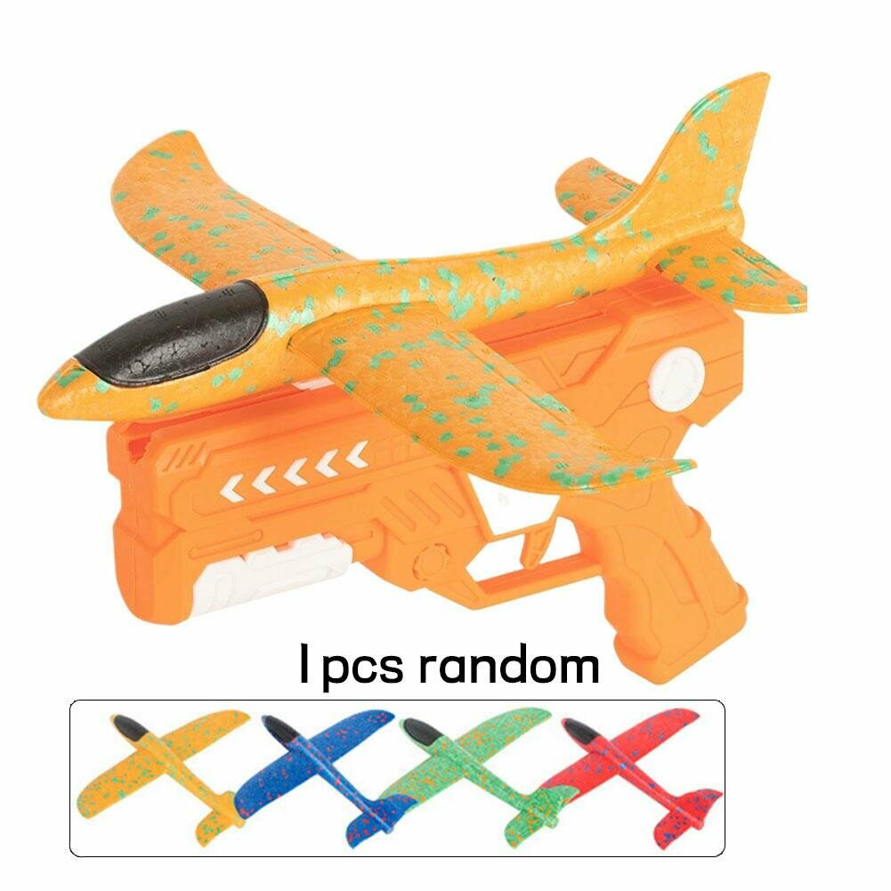 Детский катапультируемый воздушный самолёт игрушка / Игрушка для детей от 3 лет / Для мальчиков и девочек