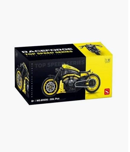 Конструктор Мотоцикл Harley Davidson 554 дет 60536