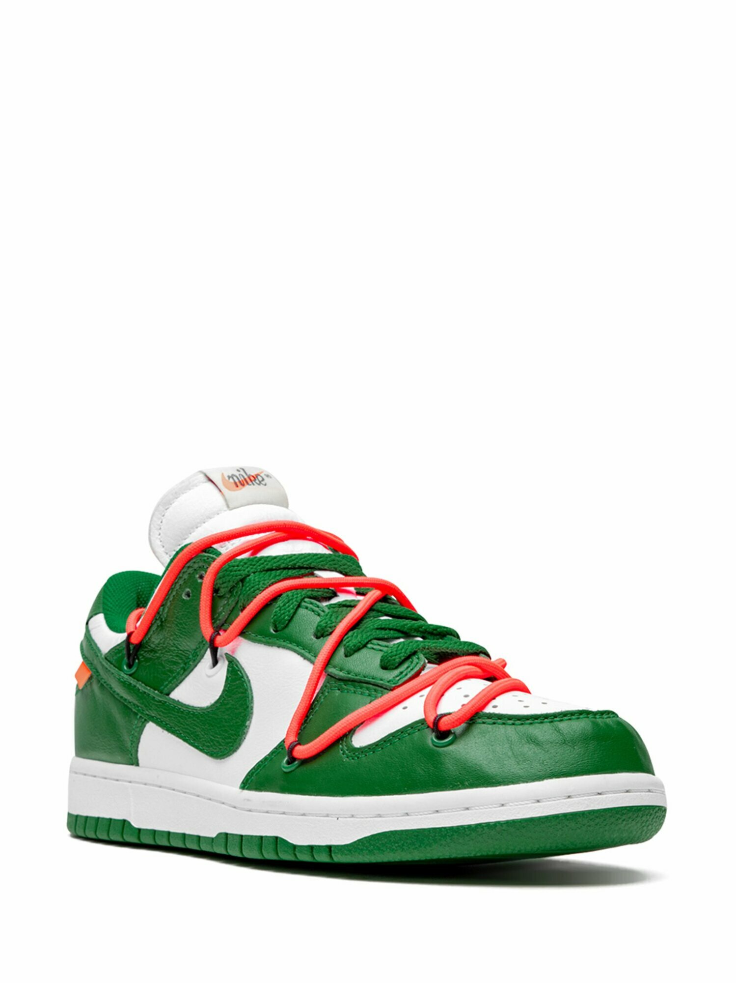 Кроссовки NIKE Dunk Low, размер 10.5 US, зеленый — фото 1