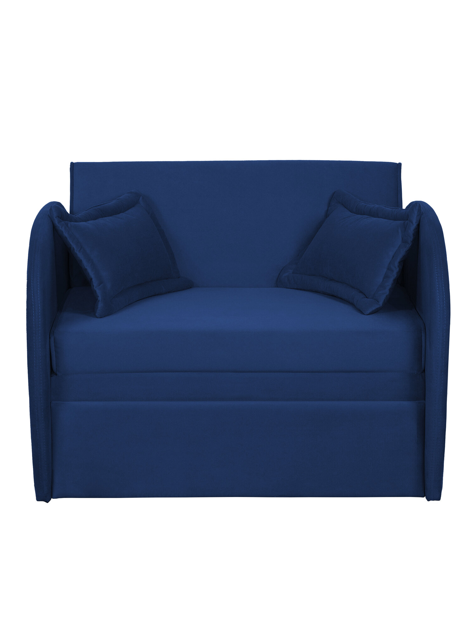 Диван мини раскладной Тедди кресло-кровать в детскую, на балкон, на кухню 100х87х73. Спальное место 90х177