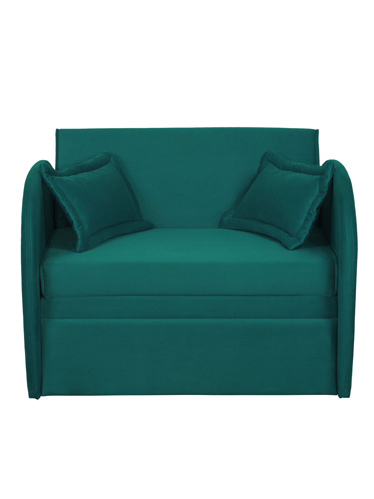 Диван мини раскладной Тедди кресло-кровать в детскую, на балкон, на кухню 100х87х73. Спальное место 90х177