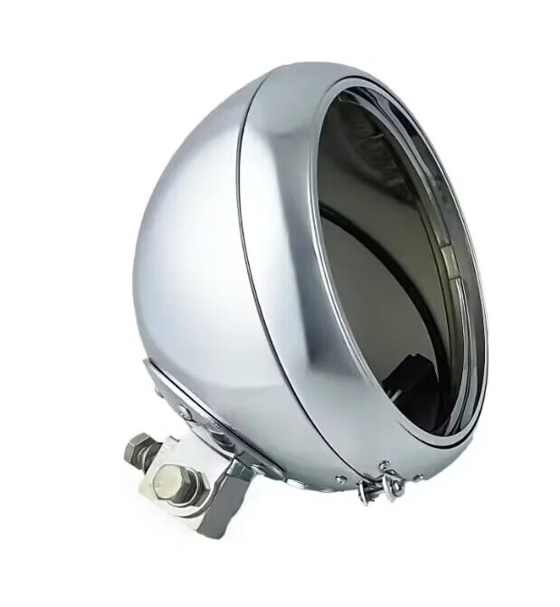 Корпус мотоциклетной фары 7 дюймов, заднее крепление ведра, универсальный Ретро Чехол Для мотоциклетной фары, оболочка лампы для Harley Davidson DK-1057-CHROME