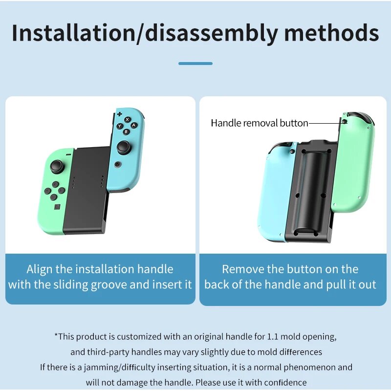 Кронштейн для Nintendo Switch Joy-Con, Белый — фото 1
