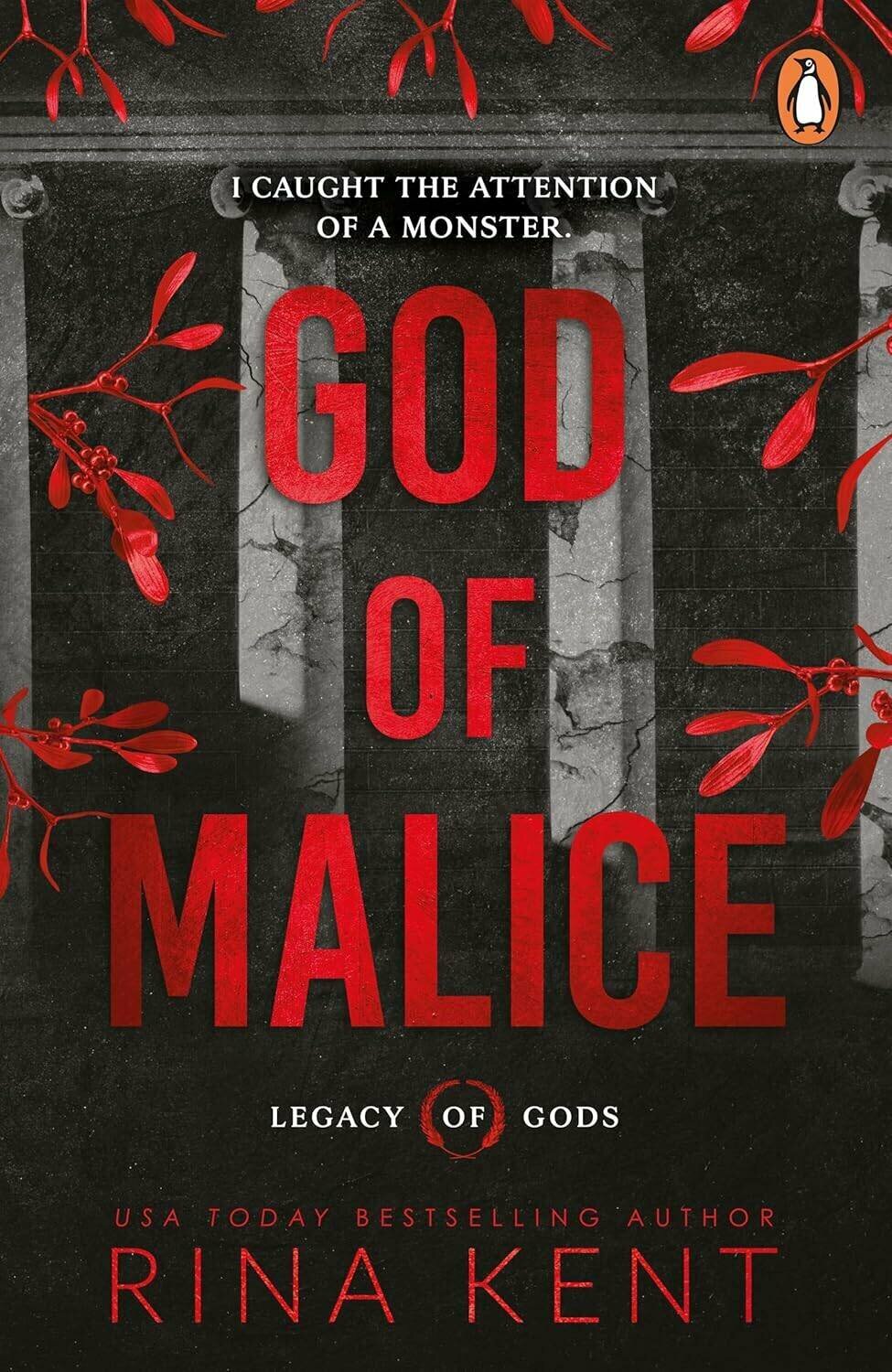 Rina Kent. God of Malice (Rina Kent) Бог злости (Рина Кент) /Книги на английском языке
