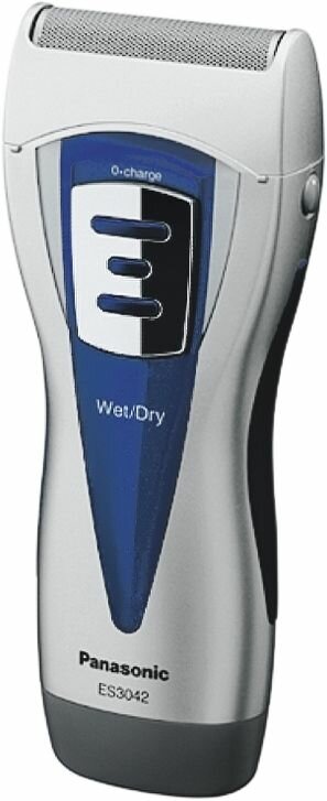 Электробритва мужская Panasonic ES3042 серебристый/синий