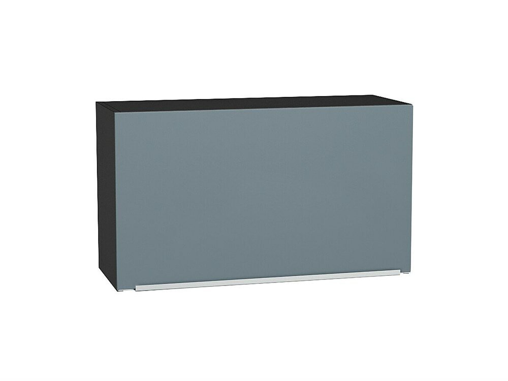 VVT Шкаф верхний горизонтальный Фьюжн Graphite, Silky Blue, 460, 800