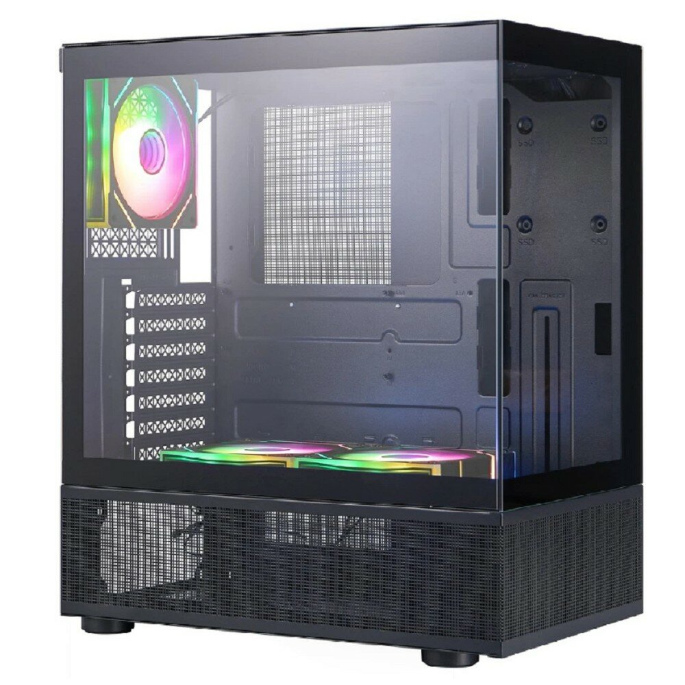 Корпус для ПК 1STPLAYER сталь 0.5 ATX 2 USB без БП