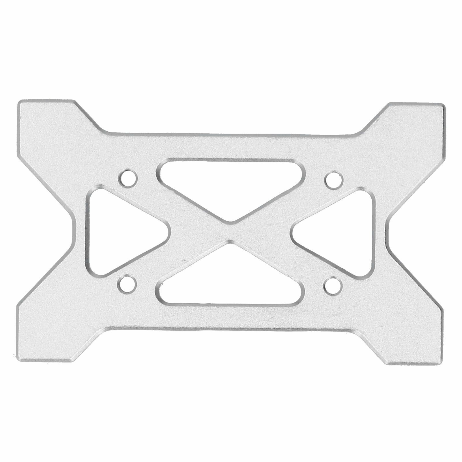 1/10 RC аккумуляторная батарея Монтажная пластина из алюминиевого сплава для гусеничного автомобиля с колесной базой 313 мм