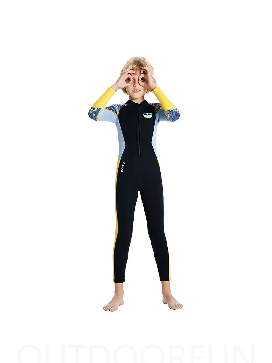 Купальник для детского водолазного костюма толщиной 2,5 мм