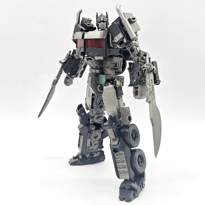 Коллекционный трансформер с аксессуарами BAIWEI "Оптимус Прайм"(Темный Оптимус/Немезис Прайм, 18 см)