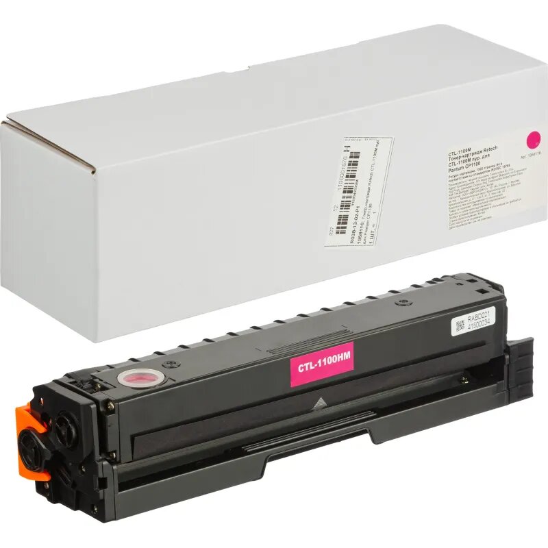 Тонер-картридж Retech CTL-1100M пур. для Pantum CP1100 1958116 CTL-1100HM