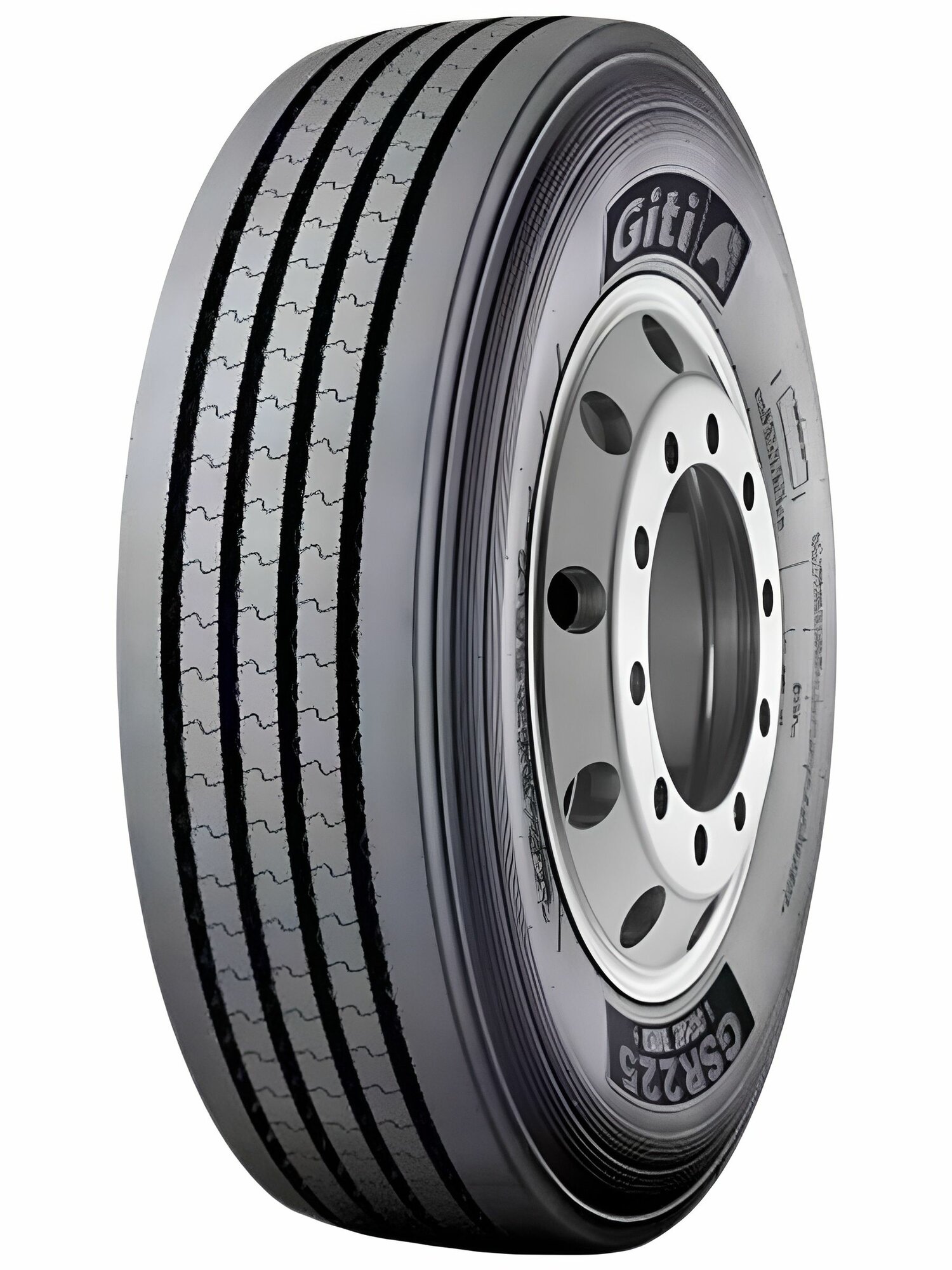 Шина GiTi GSR225, для грузовых автомобилей и автобусов, индекс нагрузки 156, 315x70, R22.5