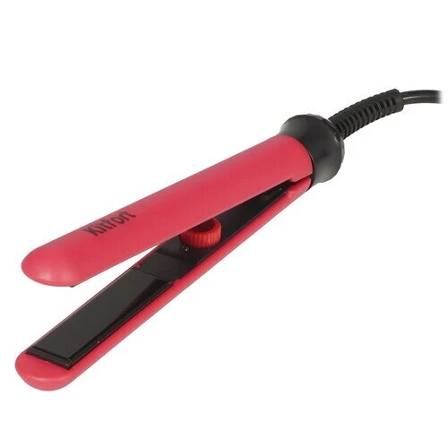 Выпрямитель для волос Kitfort КТ-3268 50 Вт малиновый/черный