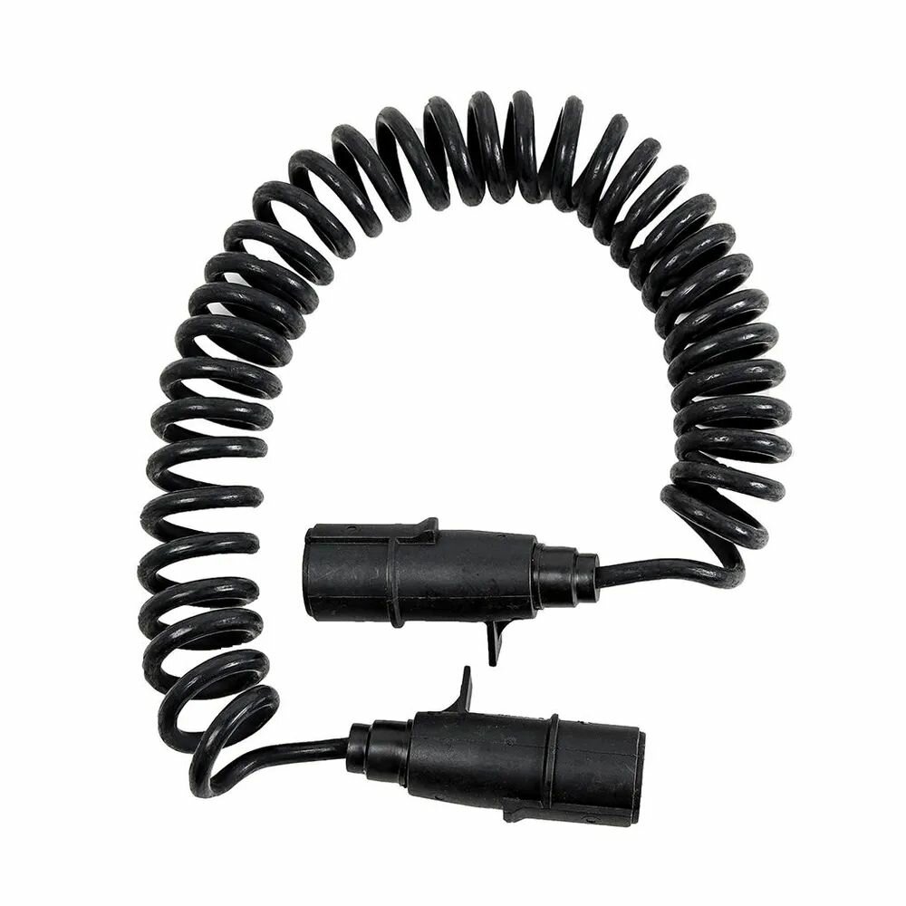 7-контактный кабель для прицепа 5,5 м (с пластиковой вилкой) универсальное соединение светотехники