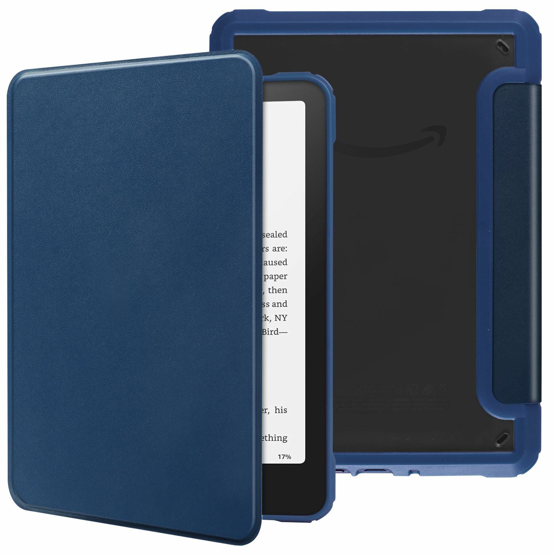 Чехол-книжка MATTE для Amazon Kindle Paperwhite 12 Gen (7", 2024) dark blue