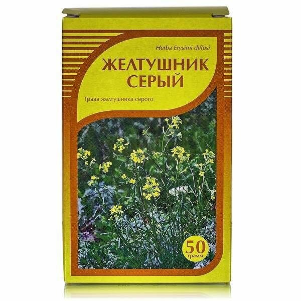 Желтушник серый трава 50 гр.