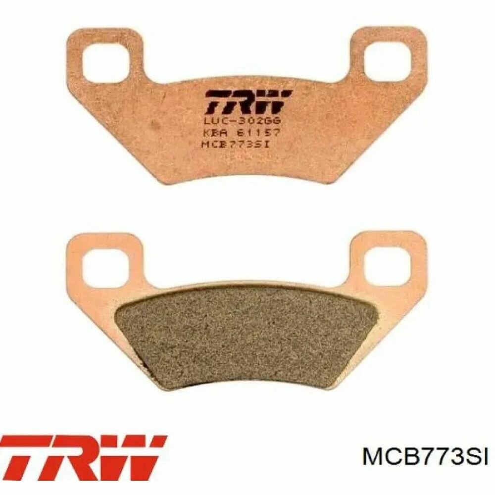 Колодки TRW MCB773SI