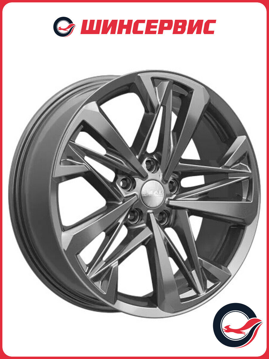 Литой колесный диск Скад Ультима R18x8.0J 5x114.3 ET50 ЦО67.1 для автомобиля
