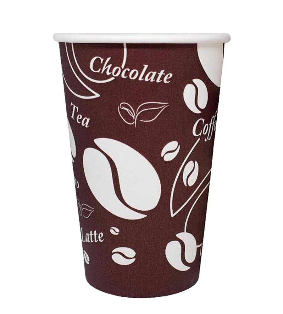 Стакан одноразовый бумажный GlobalCups To Go d 80 300 мл, туба: 40 шт.