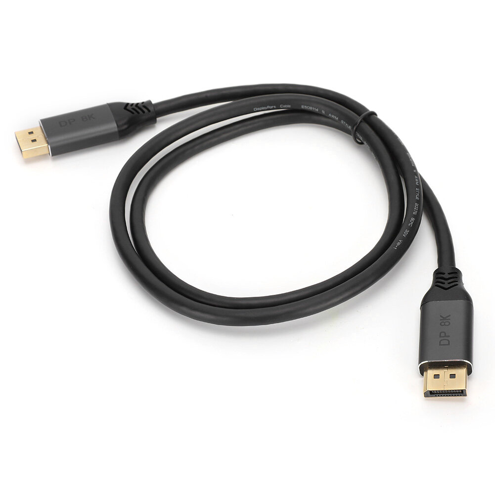 DisplayPort to DisplayPort кабель 1.4 8K 240 Гц аудио -кабель 1M для ПК ТВ