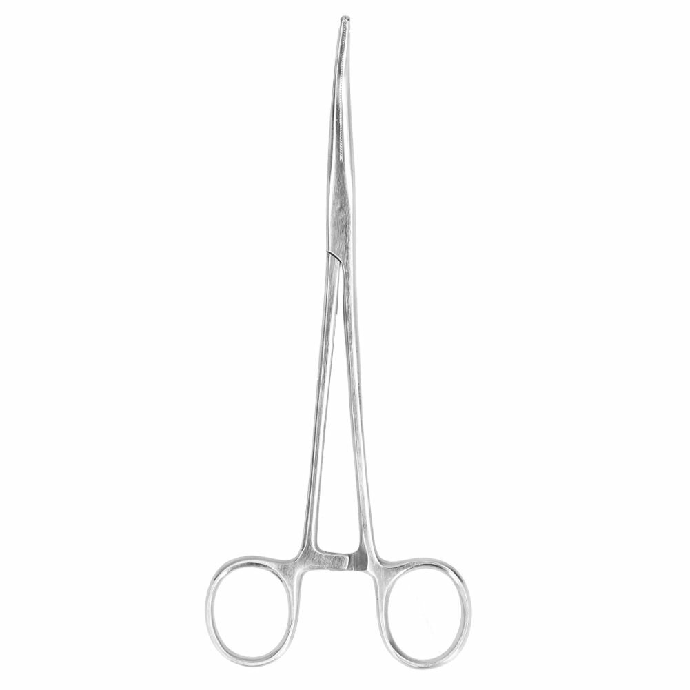 Хирургические щипцы из нержавеющей стали изогнутые для ветеринарного использования