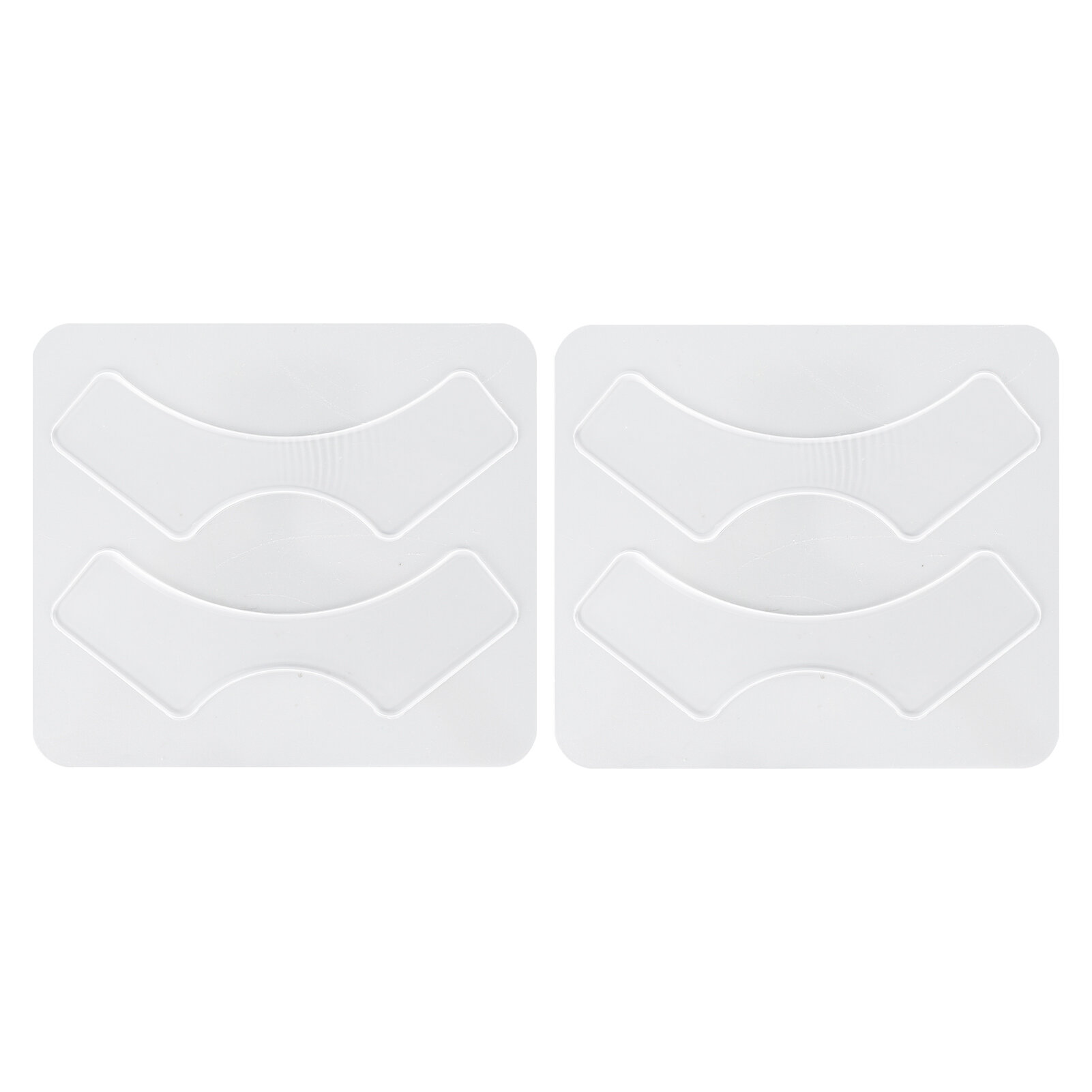 Патчи против морщин для губ, многоразовые прозрачные укрепляющие силиконовые подушечки для верхней губы на день и ночь, 2 пары