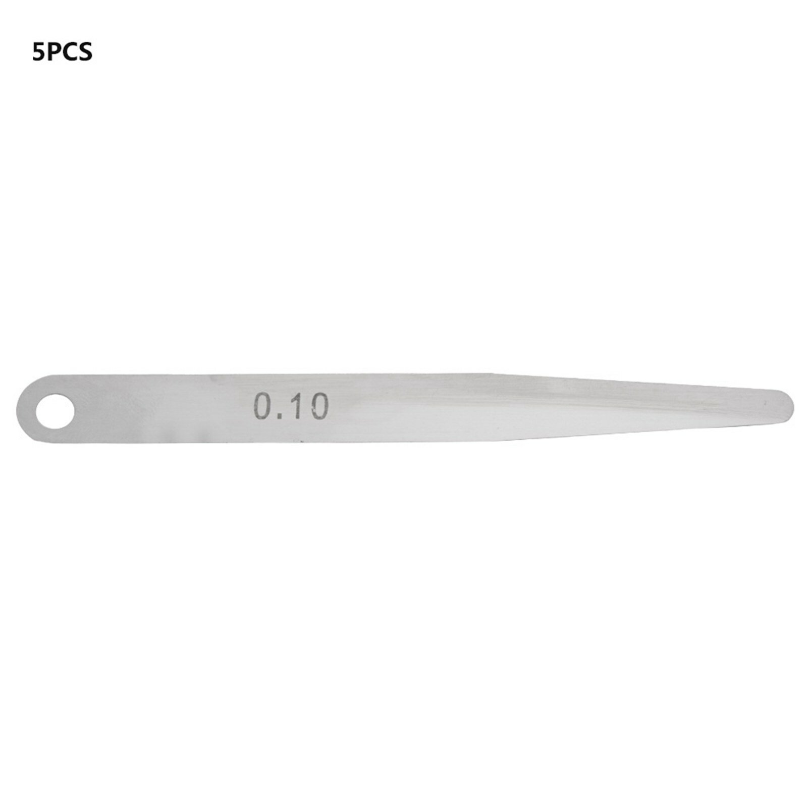 5 шт. щупов для измерения толщины 0,1 мм, метрические, измерительные инструменты (0,1 мм)