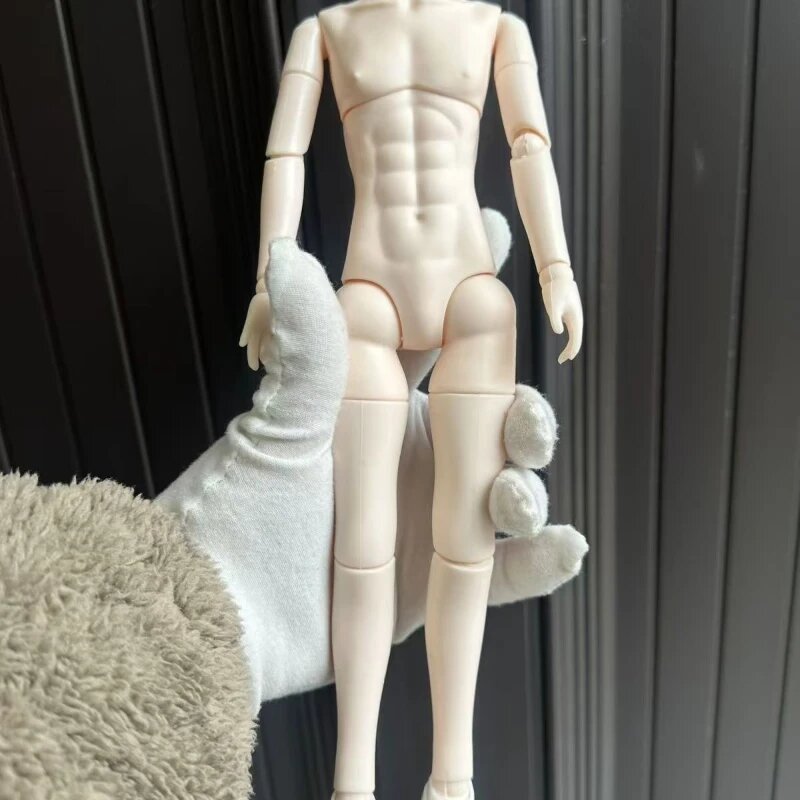 Мужская кукольная голова 30 см пластик 1/6 BJD Only Body