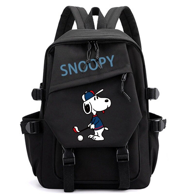 Горячая продажа Snoopy Cartoon Print Backpack Начальная школа ученика средней школы рюкзак рюкзак