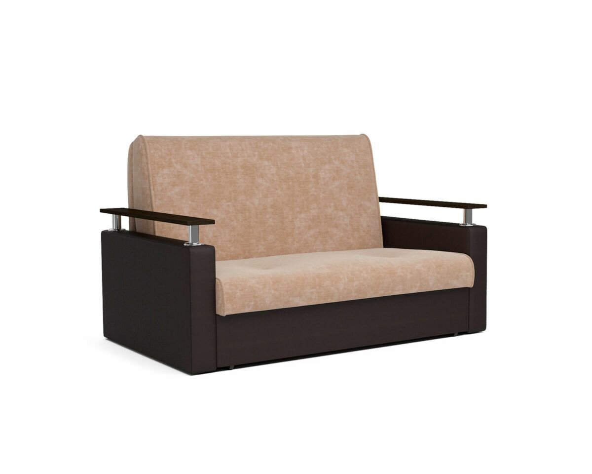 Диван Mebel-ars Шарк 120 микровелюр + экокожа Кордрой Размеры: Высота 950мм Глубина 950мм Ширина 1450мм