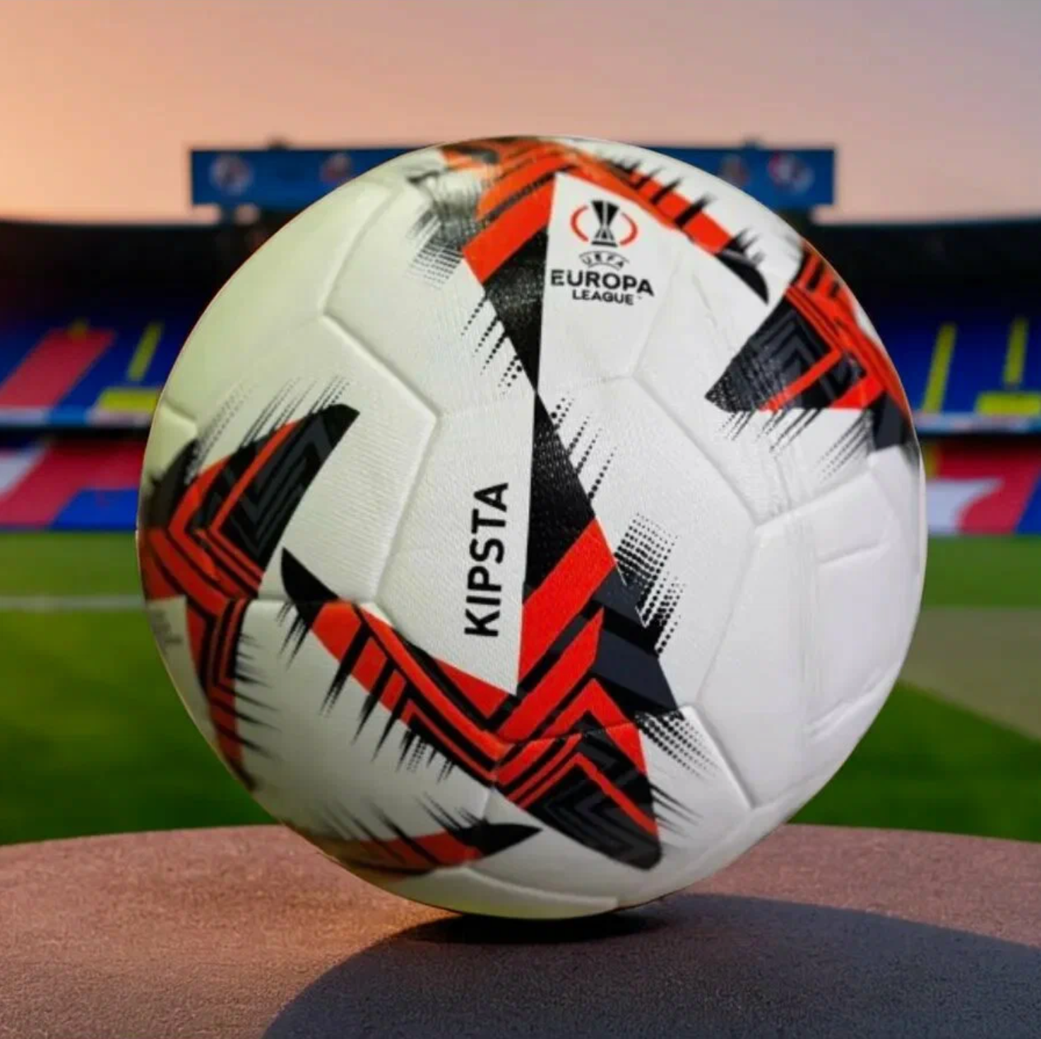 Мяч "Лига Европы", 5 размер, технология ручной сшивки, всесезонный