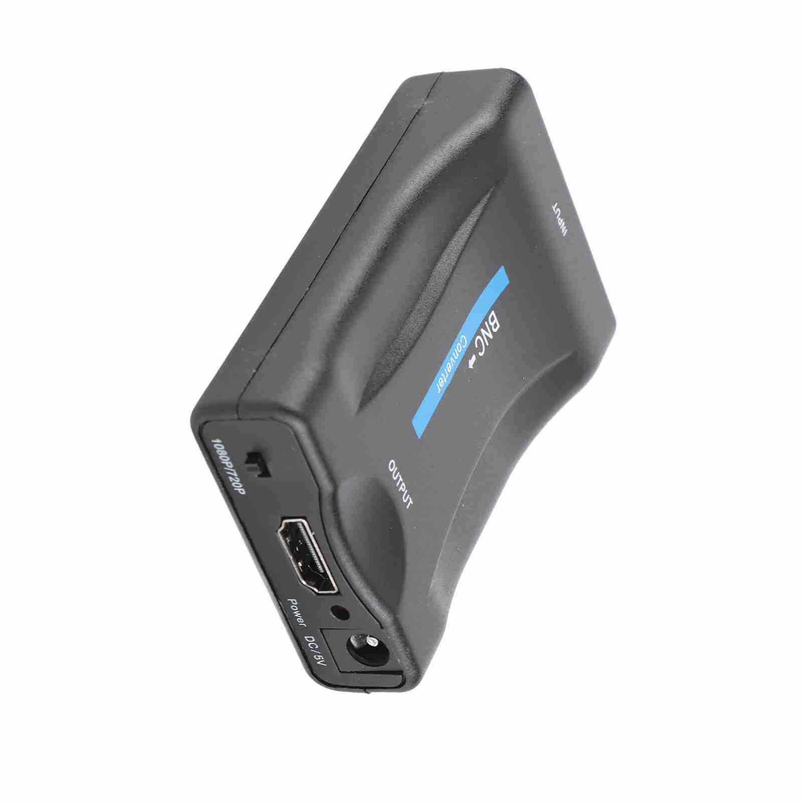 Конвертер BNC в High Definition Multimedia Interface для дисплея, адаптер видео HD 1080P 720P, монитор наблюдения, вход BNC PAL/NTSC, выход High Definition Multimedia Interface 720P@50/60Hz 1080P@50/60Hz, с кабелем USB, вес упаковки 70г