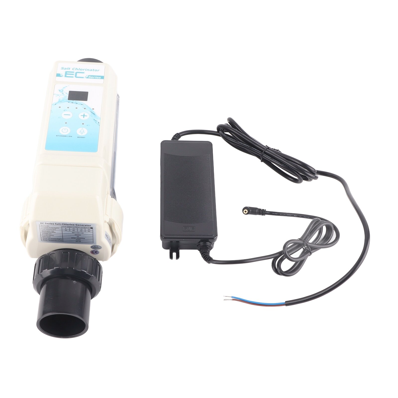 EC20 20 г/ч СПА Генератор хлора Электролизер бассейн соль хлоринатор 100–240 В