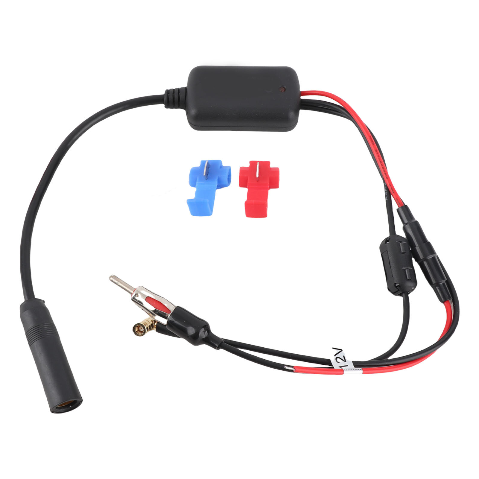 Автомобильная DAB+/FM радиоантенна, усилитель сигнала, SMA-разъем для головного устройства