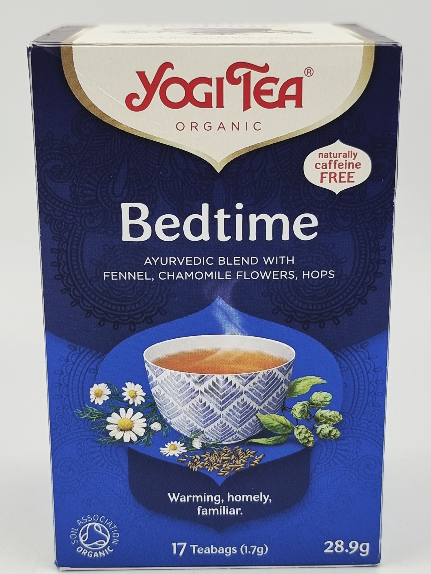 Чай Yogi Tea "Bedtime" травяной со специями 1 уп. 28,9 г (17 пакетиков по 1,7 г) (Германия )