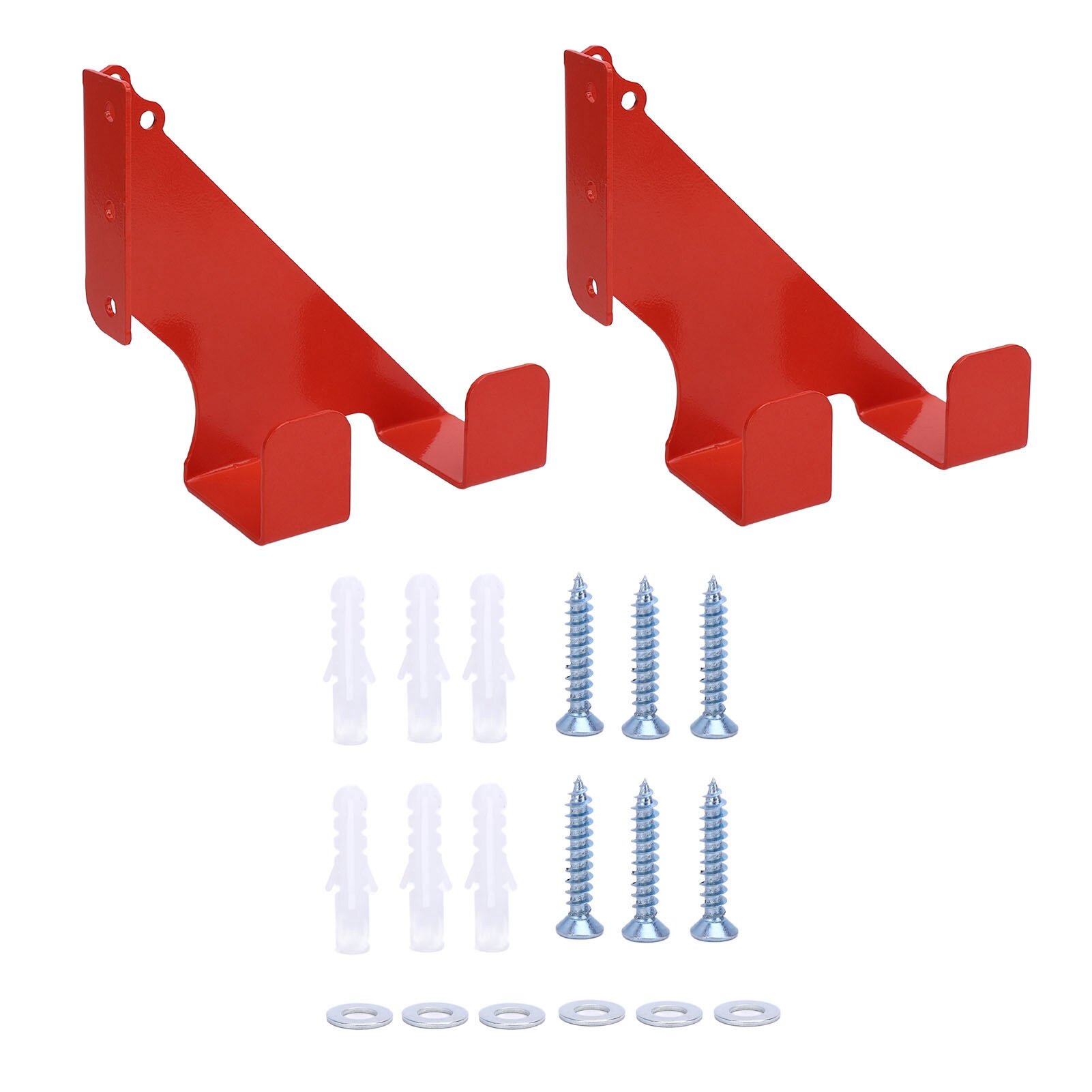Настенное крепление для бензопилы (2 шт), из легированной стали, для гаража
