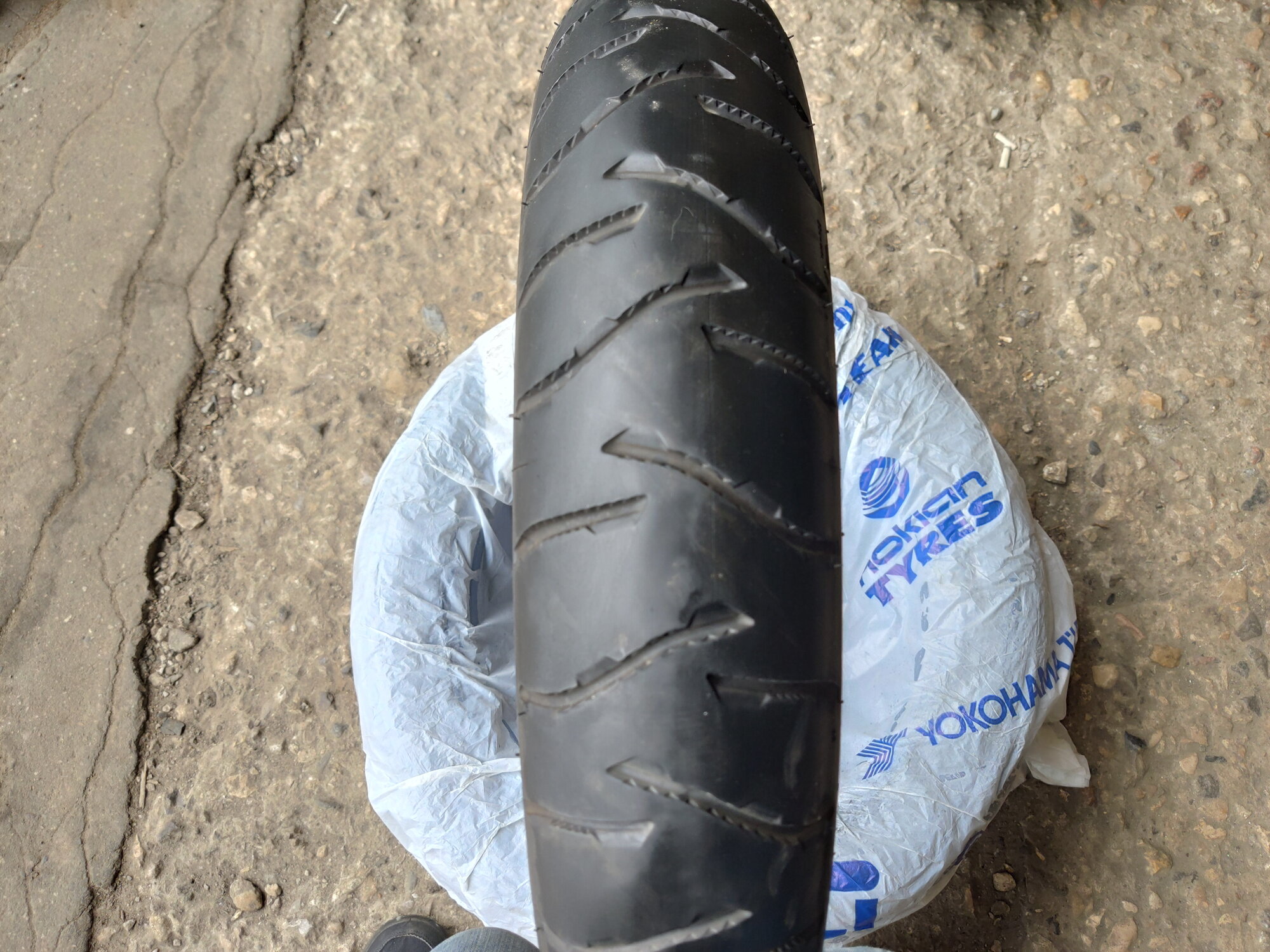 Мотошина БУ для мотоцикла Michelin Anakee 3 120 / 70 R19 0021972
