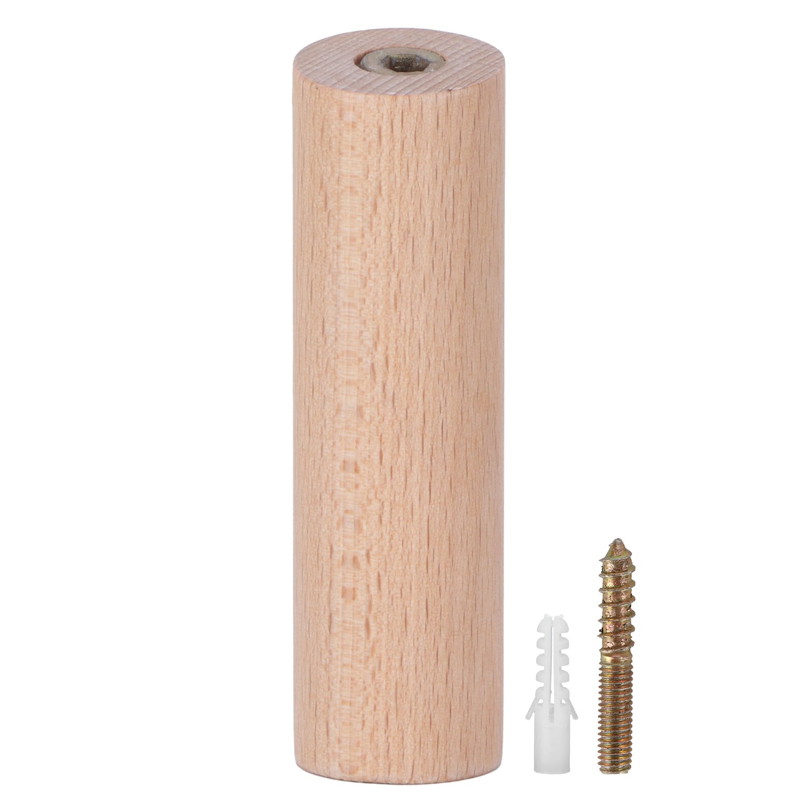 Стена дерева бука за дверью Деревянные безжизненные крючки для домашней комнаты (10 см)