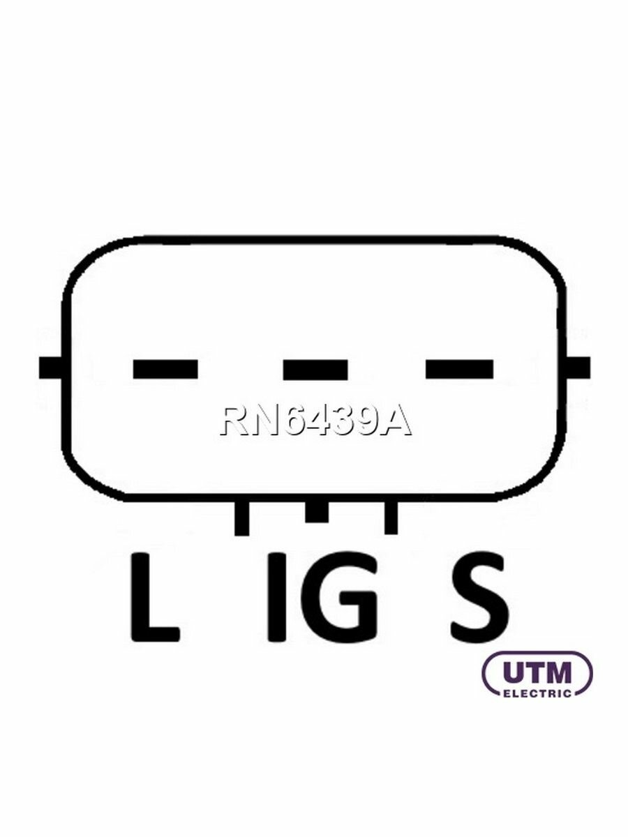 Регулятор генератора UTM RN6439A для Lexus, Toyota — фото 1