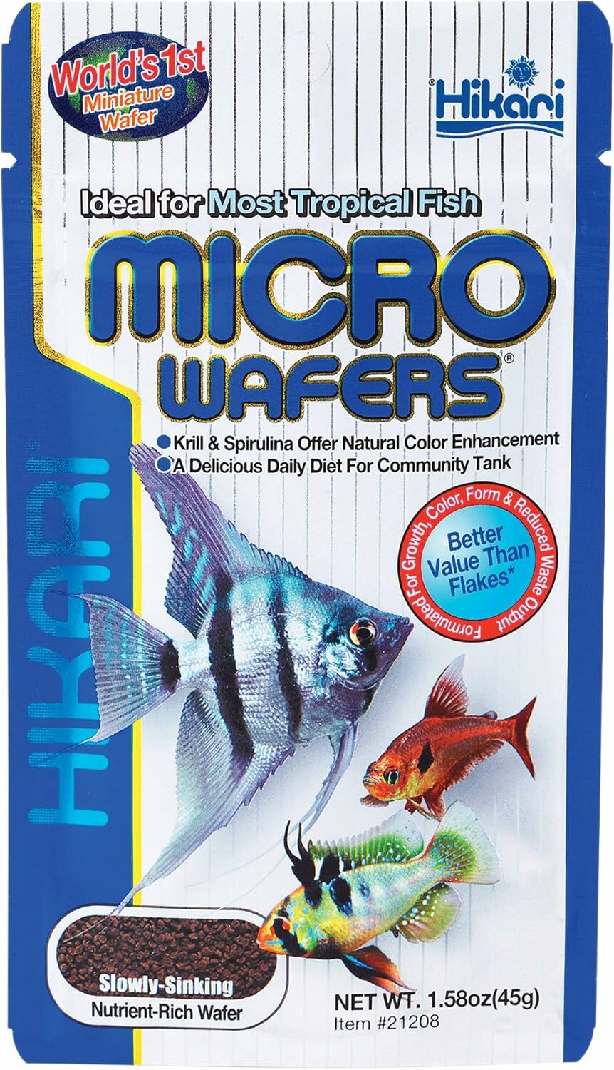 Корм для тропических рыб Hikari Micro Wafers, 45г