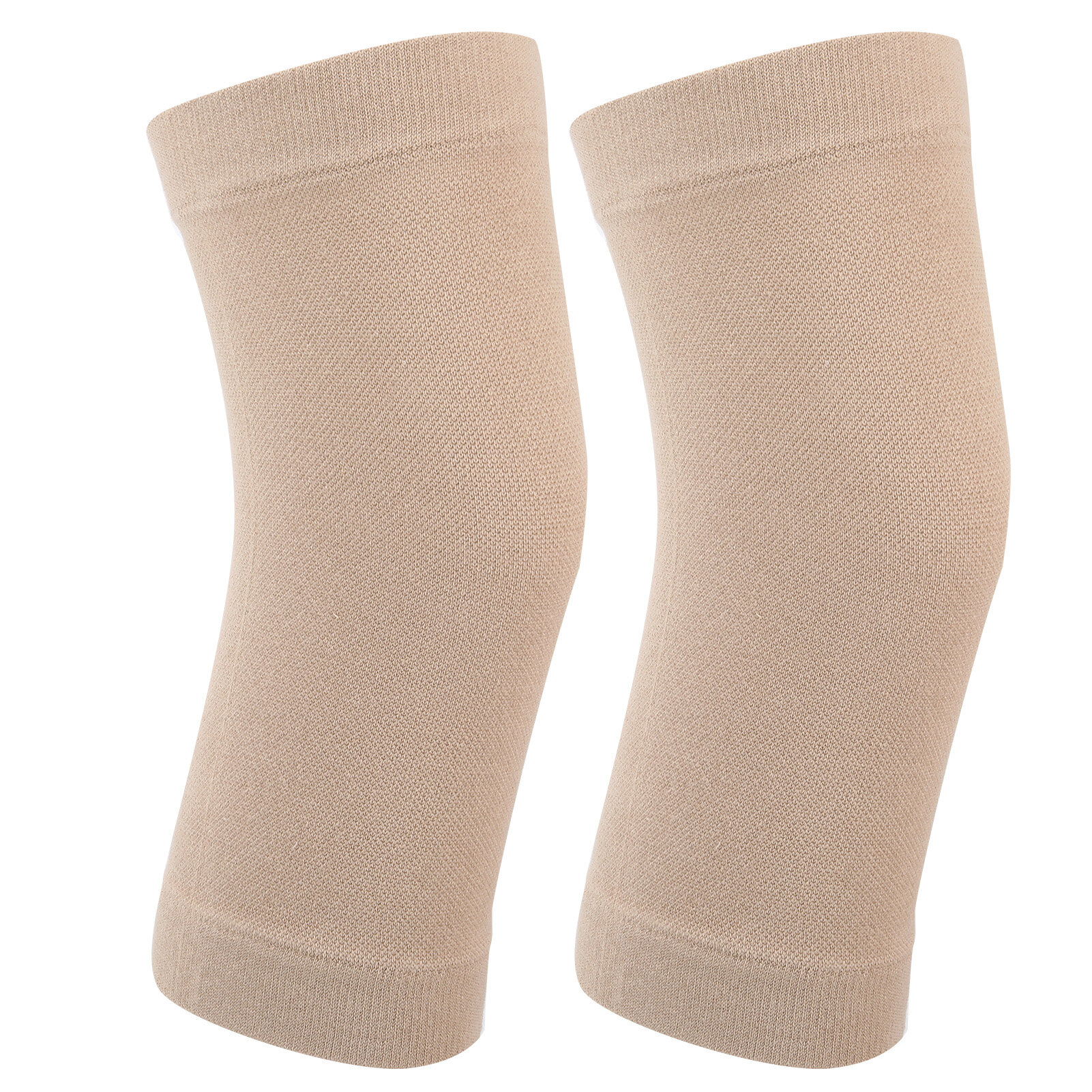 2pcs Компрессионные коленные рукава Ультратонкие хлопковые Бесшовные Коленные ремни Поддержка для облегчения боли Материал: ПURE COTTON Цвет: Как на картинках Длина: Примерно 28см Ширина: Примерно 17см Толщина: Примерно 3мм Вес: Примерно 106г