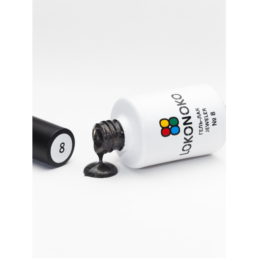 LOKONOKO, Гель-лак jeweler № 8, 8 мл