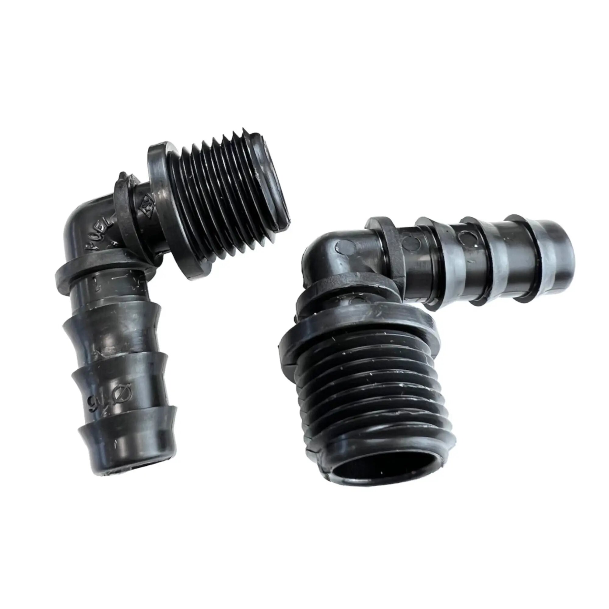 Boutte Угол для капельной линии 1/2" x 16 мм, комплект 2 шт, фитинг для полива