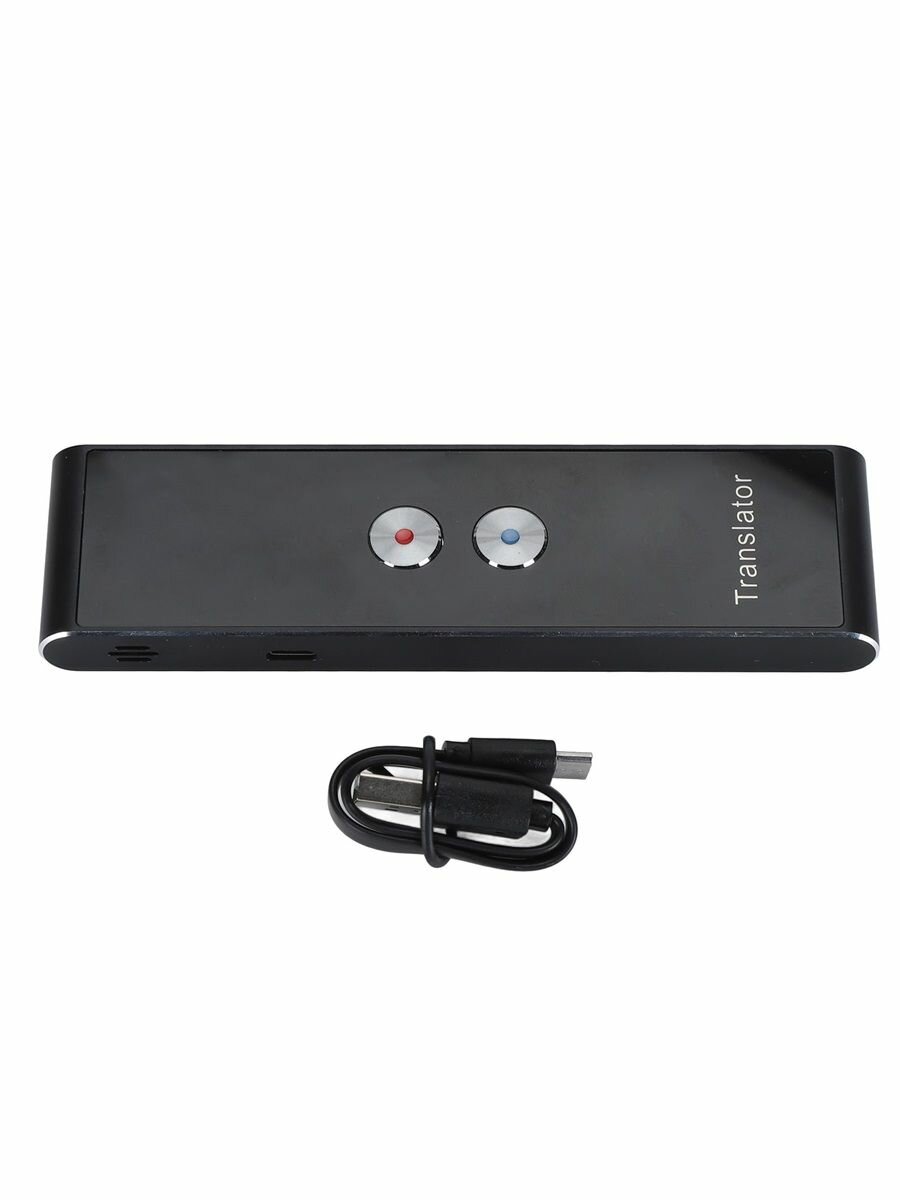 Устройство-переводчик на 96 языков, Bluetooth, двусторонний перевод в реальном времени для путешествий, бизнес-обучения, конференций, точная двусторонняя связь