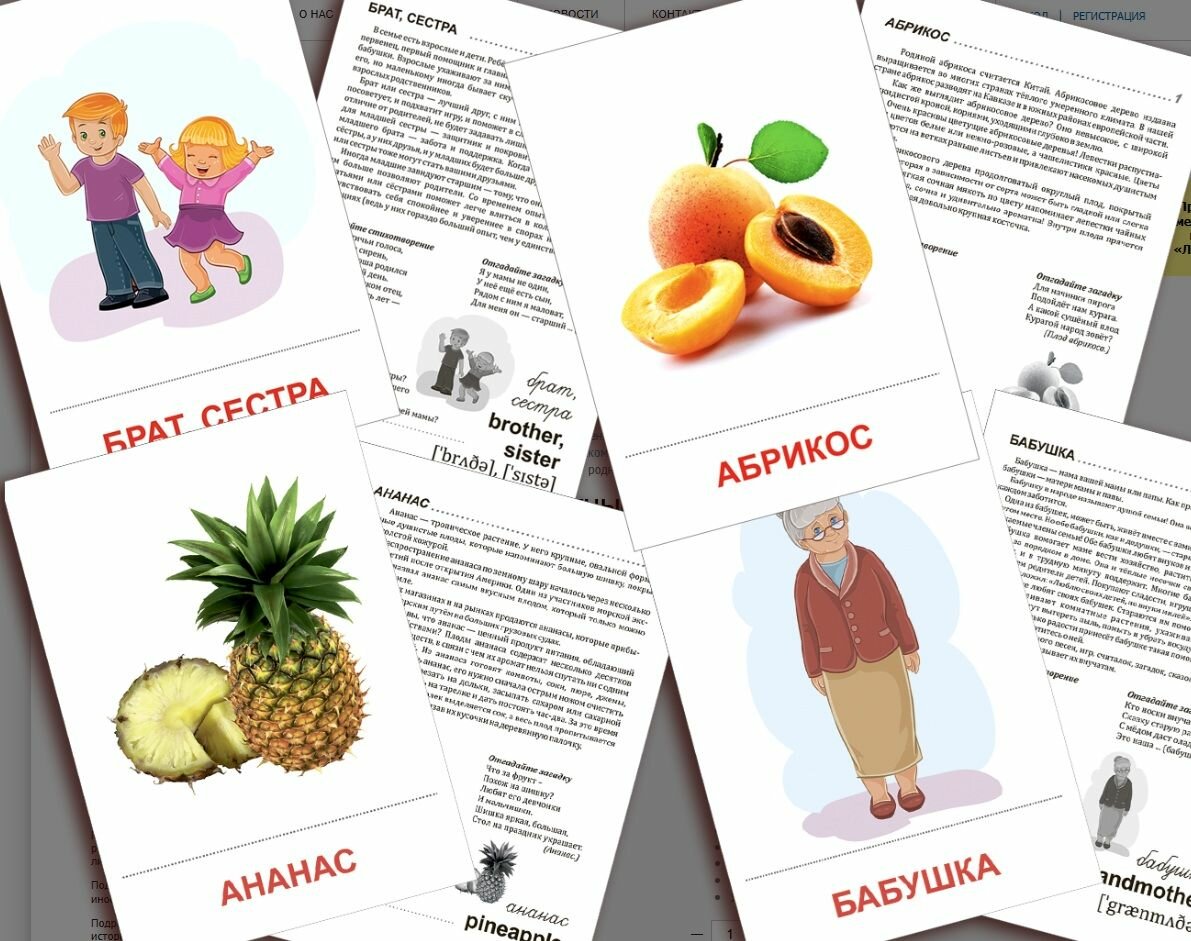 Сюжетные (предметные) картинки по русскому языку и литературному чтению для начальных классов 4 сезона