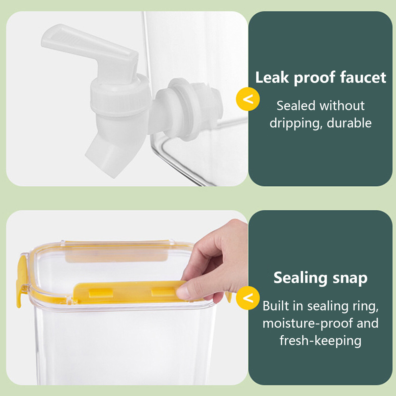 Холодильник, чайник для холодной воды с краном, кувшин большой емкости, холодильник, контейнер для холодной воды для домашней кухни