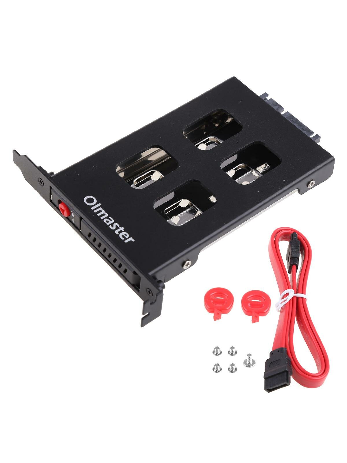 PCI Single-disk Hard Drive Box Chassis Built-in Hard Disk Extraction Expansion Bracket Compatible With 2.5-inch SATA/SSD