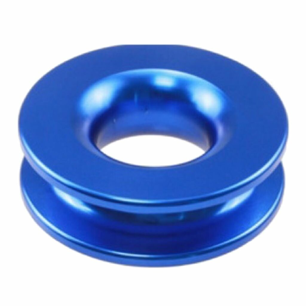 Лебедка выхватывает буксирные кольца шкива блока для сверхмощного восстановления прочного мягкого троса скобы